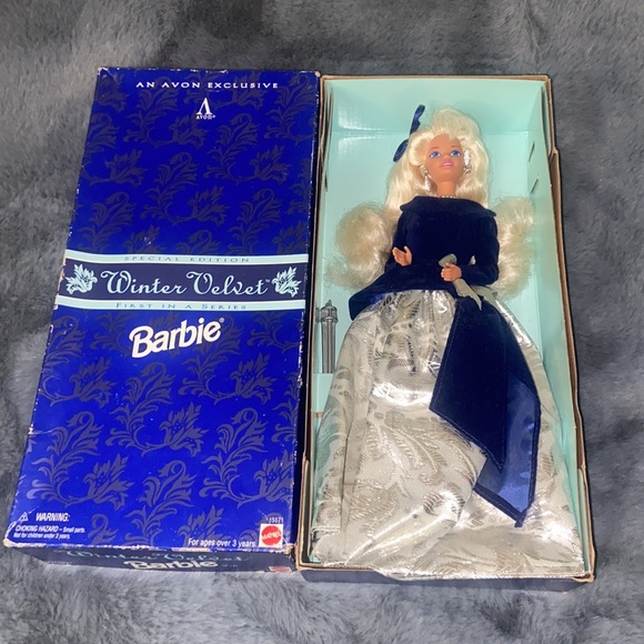 Barbie | Toys | 995 Avon Exclusive Winter Velvet Barbie | Poshmark